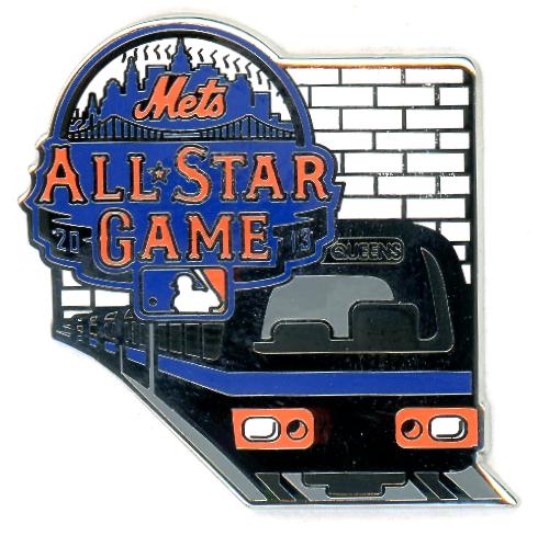 2013 MLB All-Star Game Subway pin